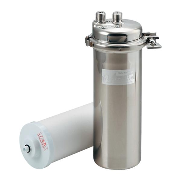 説明文●株式会社キッツマイクロフィルター製●使用圧力：0.1〜0.6MPa●使用温度：5〜30℃●逆止弁つきボール止水栓・受皿・ブラケット付き●先止式の浄水器のため、当社の単水栓はどれでも取付けできます。●カートリッジ：LOASC-0