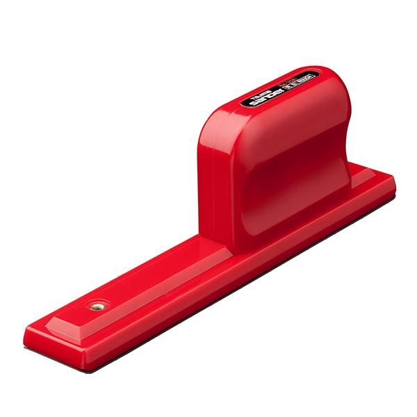 木・アルミ・プラスチック用研削工具です。サンドペーパーの6倍以上の速さで削れ、約100倍長持ちします。研削面に対してどの方向にも削れます。刃は簡単に取替えられます。■仕様用途：狭い平面用荒目（サンドペーパー＃120〜＃180相当）■材質刃：...