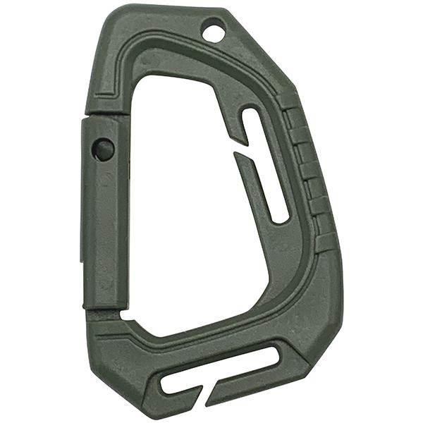 ●ベルト通しを装備した新たな使い方を創造できるカラビナシリーズ。●今までになかったストラップに通して使用できるカラビナです。● 二ヶ所の溝には25mm幅のモールウェビングを通すことができるので、カラビナ部分以外に本体を固定することが可能です...