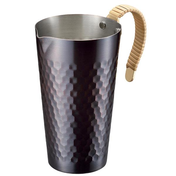 ■サイズ：約径7×11×H12cm■重量：180g■容量：330ml■材質：銅（本体）、真鍮（柄）