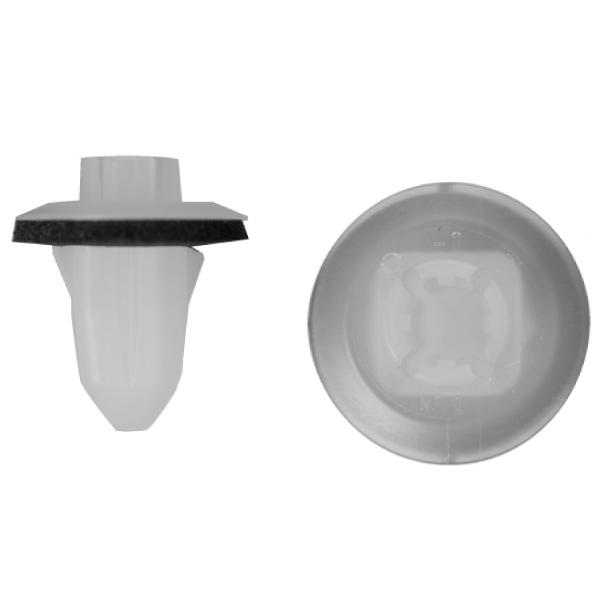 ボストン社（純正部品納入メーカー）の内張りクリップです。純正部品ですがメーカー直納品のため、純正のラベル等の袋には入っておりません。数量1で10個入りが1セットです。※車種別の適合に関するご質問には一切お答えできません。(例：「○○の車種の...