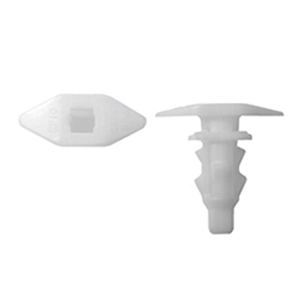 ボストン社（純正部品納入メーカー）の内張りクリップです。純正部品ですがメーカー直納品のため、純正のラベル等の袋には入っておりません。数量1で10個入りが1セットです。※車種別の適合に関するご質問には一切お答えできません。(例：「○○の車種の...