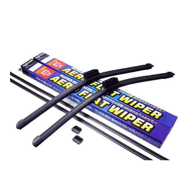 高品質エアロワイパーブレードです。ワイパーの浮き上がりを防ぎ、拭き取りの安定化を実現。ゴム交換も可能です。予備用替えゴムが付属しておりますので、長期にわたってご使用いただけます。（ワイパーブレード1本毎に替えゴム1本が付属します）撥水加工さ...