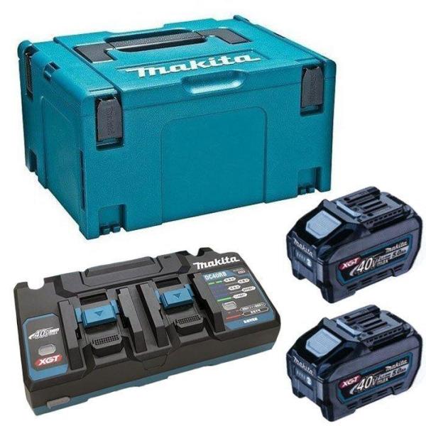 マキタ パワーソースキット XGT6 A-72039 (バッテリBL4050F×2個・急速充電器・マックパックタイプ3)【セット内容】■40Vmaxバッテリ(BL4050F/5.0Ah)×2本■40Vmax用急速充電器DC40RB■マックパ...