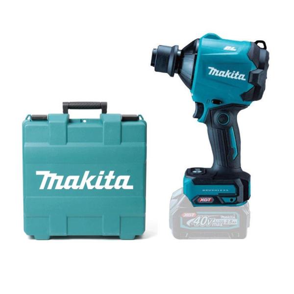 マキタ 40V 充電式エアダスタ AS001GZ 本体のみ、ケース付き (バッテリ・充電器 別売)■■本体のみケースSET■■充電式エアダスタ　AS001GZと専用プラスチックケース821865-5のセット※バッテリ・充電器●標準付属品ノズ...