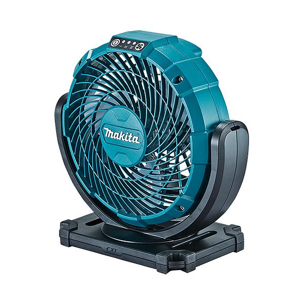 マキタ 10.8V 充電式ファン CF100DZ ACアダプタ付●バッテリ・充電器別売●小型・軽量ボディで様々な場所への設置が容易！●可動式フック付でパイプや足場、車内等に引っ掛け可能●風向角度調整可能(手動)●キャリングハンドル付●ACア...