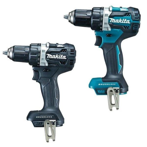 マキタ 18V 充電式ドライバドリル DF484DZ 本体※バッテリ・充電器・ケース別売●コンパクト＆スピーディ！高剛性アルミボディを採用した、ミドルクラス登場●小型化とパワーを両立、さらに高耐久！最大トルク60N・m●LEDライト２灯式●...