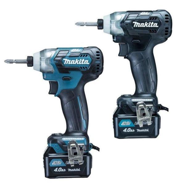 マキタ インパクトドライバー TD111DSMX 10.8v 充電式 4.0Ahバッテリ・充電器・ケース付■　最大締め付けトルク：１３５Ｎ・ｍ■　小型・軽量でもパワフルでスピーディーな締付けを実現■　ＬＥＤライト■　「楽らくモード」■　バッ...