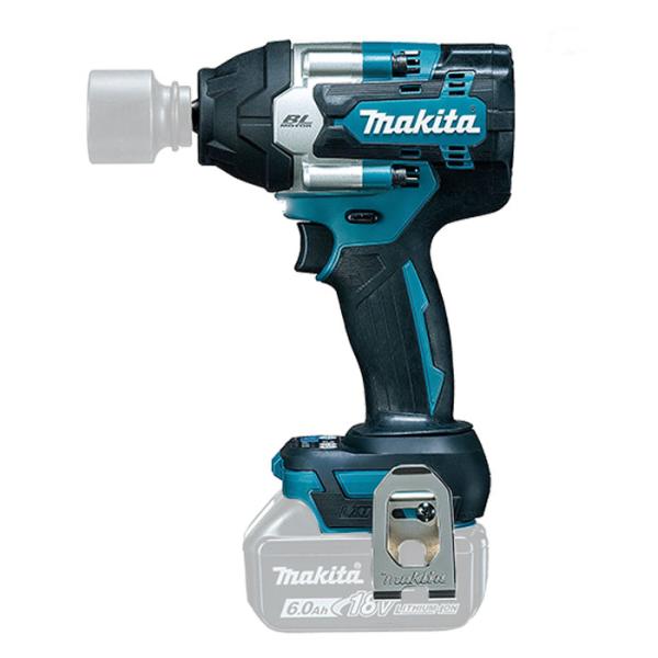 マキタ　18V　充電式インパクトレンチ　TW700DZ　※バッテリ・充電器・ケース・ソケット別売※バッテリ・充電器・ケース・ソケット別売●角ドライブ■12.7mm●最大締付トルク：600N・m●1充電あたりの作業量目安：約290本(M16高...