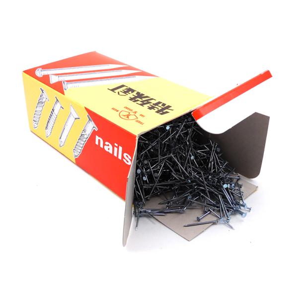 面木などの固定に最適な細い釘。長さ19mm