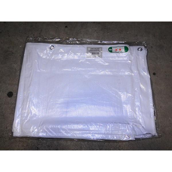 軽量タイプのブルーシート。資材の養生などに。2間ｘ3間