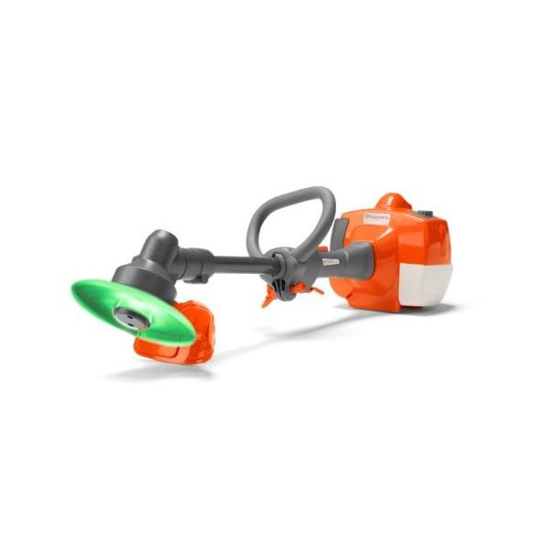 トイ刈払機 おもちゃもちろん切断機能はありません。本物のハスクバーナ 刈払機のように見えます。 このトイ(おもちゃの)刈払機は、3歳以上の子供に適しています。刈払機は、トリガーを引くと、点灯し、カッター部に見立てた緑の円盤が回転し、LEDが...