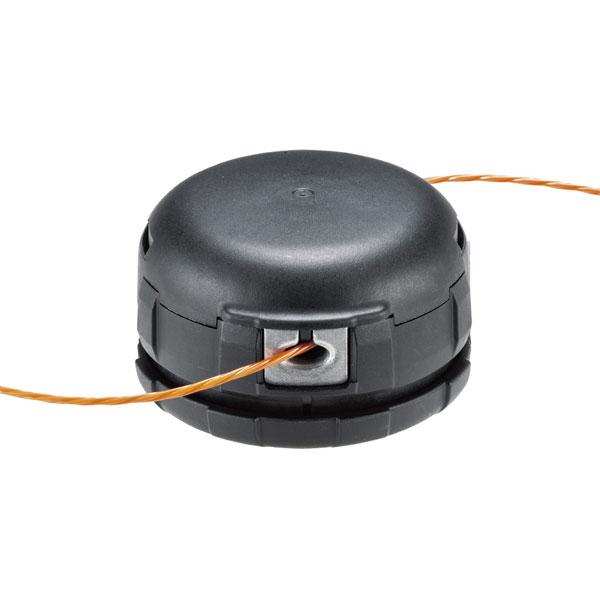 マキタ らく巻きフラットナイロンカッタ A-79435●充電式草刈り機に最適！20〜30mlエンジン式刈払機にも対応●「新構造」外巻式でコード交換がさらに簡単●ナイロンコードタップ線出式●使用可能コード太さφ1.6〜2.7mm●最大巻込み長...