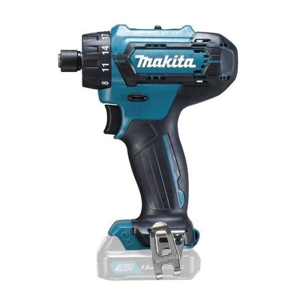 マキタ　10.8Ｖ　充電式ドライバドリル　 DF033DZ　本体のみ※バッテリ・充電器・ケース別売●ギア・軸受部を見直し、さらに短く、より高精度※マキタ従来機比●脱着簡単！ビットスリーブ●ビットを高精度保持！軸受にボールベアリング採用●LE...