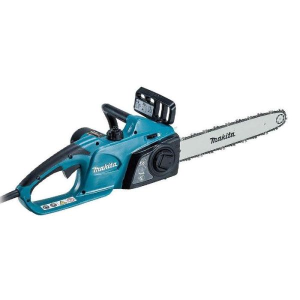 マキタ　電動式チェンソー　ＭＵＣ４０４１　ガイドバー４００ｍｍ●　新工具レス調整機構搭載●　チェーンオイルの安定供給●　ハイパワー１，４３０ｗ●　大型メタルスパイク●　オイル残量確認窓