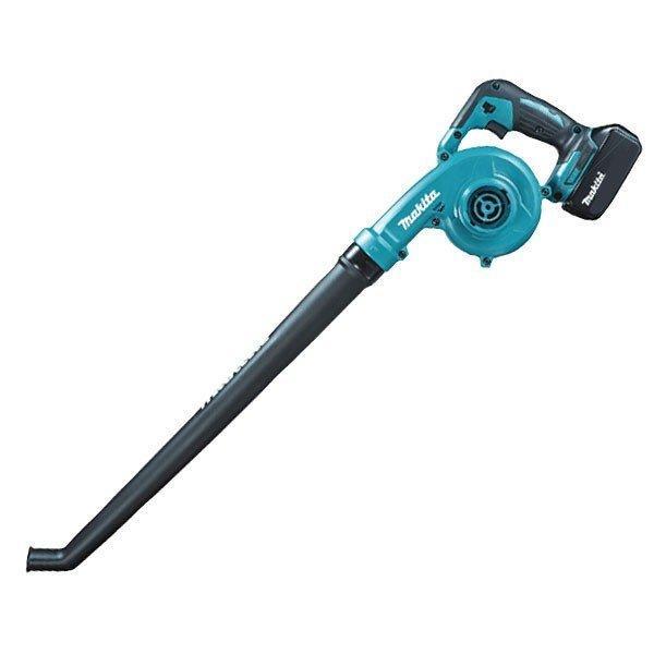 マキタ　14.4V　充電式ブロワ　UB145DRF　3.0Ahモデル■3.0Ahバッテリ・充電器付■立ったままで軽快吹き飛ばし落ち葉・ゴミの清掃に■ロングノズル付■風量調節可能(3段階ダイヤル調節＋無段変速スイッチ)■最大風量 0〜3.1m...