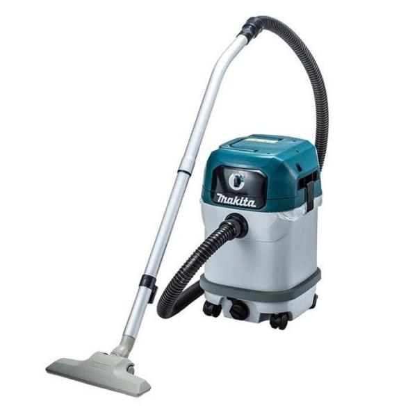 マキタ　集じん機　VC2500　乾湿両用　集じん容量25L　連動コンセント無し●タンクを持ち上げずに容易に水捨てが可能な排水ドレイン●最大吸込仕事率：350W●運転音：63dB(A)●最大風量：3.6[m3/min]●最大真空度：26kPa...