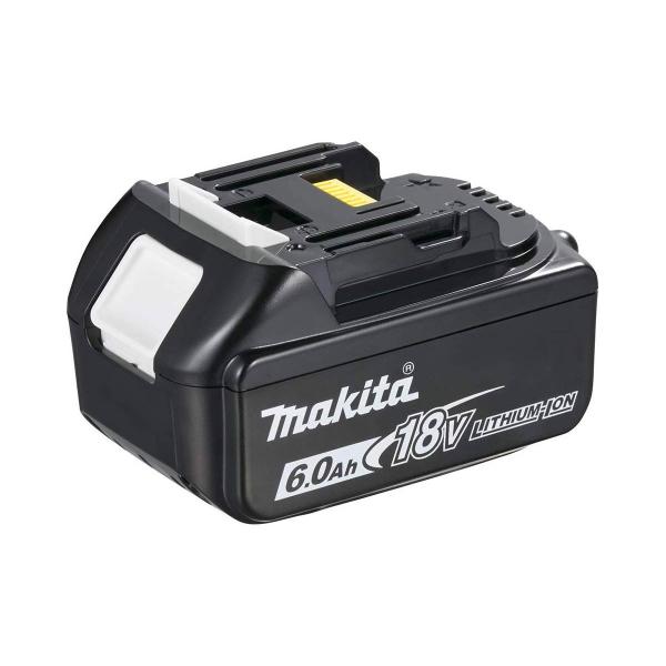 マキタ　純正１８Ｖリチウムイオンバッテリー　ＢＬ１８６０Ｂ　６．０Ａｈ　Ａ−６０４６４■　ボタンをワンタッチでバッテリ残量の確認も可能■　工具本体脇にLXTマーク、バッテリ取付部に☆マーク、または黄色のいずれかに当てはまる製品に適合。