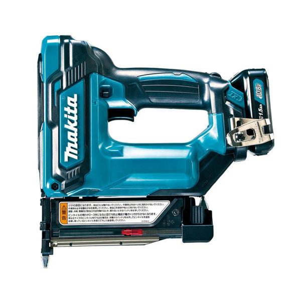 マキタ　１０．８Ｖ　充電式ピンタッカ　ＰＴ３５４ＤＳＨ　■　家具木工・内装■　使用ピンネイル：Φ０．６ｍｍｘ１５・１８・２５・３０・３５ｍｍ■　バッテリＢＬ１０１５・充電器ＤＣ１０ＳＡ・ケース付■　マキタ最軽量１．８ｋｇ■　低反動機構■　極...