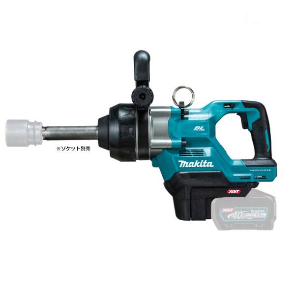 マキタ 40Vmax 充電式インパクトレンチ TW010GZK 角ドライブ25.4mm本体・ケースのみ※バッテリ・充電器、ソケット別売●エア式同等の強力トルク！ロングアンビル仕様で大型自動車のホイール脱着等に最適●ハイパワーブラシレスモータ...