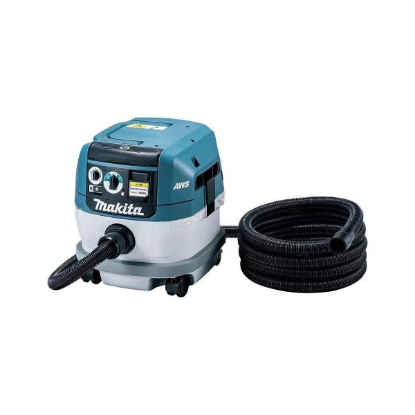 マキタ　集じん機　VC0840　粉じん専用　集じん容量8L　無線連動対応／連動コンセント付●ワイヤレスユニットは差替えても使える　１度機器登録したワイヤレスユニットは、他の対応工具に差替えてすぐに使える。　(ワイヤレスユニットは対応工具専用...