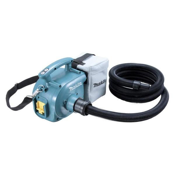 マキタ　18V　充電式小型集じん機　VC350DZ　本体のみ(バッテリ・充電器別売)　粉じん専用※本体のみ/バッテリ・充電器別売●作業量＆パワーアップ18V Li-ion小型集じん機！●優れた取り回しで現場をキレイに！●2スピード切替●ブロ...