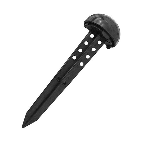 【特徴】土に差し込んだり、吊るしたり、置いたりできるので便利です。上部ドーム部に忌避剤を入れ、害獣の鼻の高さに合わせてセットすれば、空気の流れに乗って臭いを拡散します。【用途】獣害予防。【仕様】●空気流動で臭いを2m拡散。●サイズ：240×...