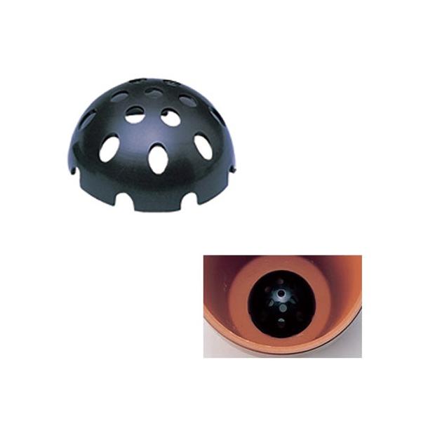 【特徴】土の流出を防いだり、鉢底穴から害虫が侵入を防ぐ優れものです。【用途】園芸用亀甲鉢底。【仕様】●サイズ：直径75×高さ35mm。●色：こげ茶。●入数：10個。【材質】●ポリプロピレン。【サイズ】幅：75mm高さ：35mm奥行き：75m...