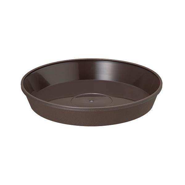 【特徴】フレグラーポット18型用の受け皿です。【用途】プランター受皿。【仕様】●サイズ：径150×高さ24mm。●色：ダークブラウン。●18型用。【材質】●ポリプロピレン。【サイズ】幅：150mm高さ：24mm奥行き：150mm