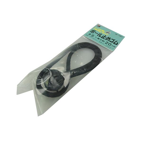 【特徴】小荷物の固定にも使用できます。【用途】シート止等・荷物の固定。【仕様】●サイズ：5号×約20cm。●色：黒。【材質】●ポリプロピレン。●天然ゴム。●プラスチック。