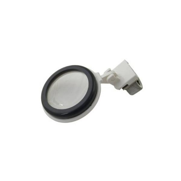 【特徴】トゲ抜きや耳掃除に虫歯の確認などの生活に役立つルーペやミラーです。【用途】対象物の拡大。【仕様】●倍率：約2倍。●レンズ径：約36mm。●本体サイズ：(約)直径36×70×15mm。●本体重量：約26g。【材質】●レンズ：アクリルレ...