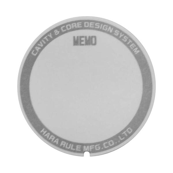 【特徴】直径45.5mmでメモしやすいです。【用途】メモ用シール。【仕様】●サイズ：直径45.5mm。【材質】●紙。【サイズ】幅：45.5mm高さ：45.5mm