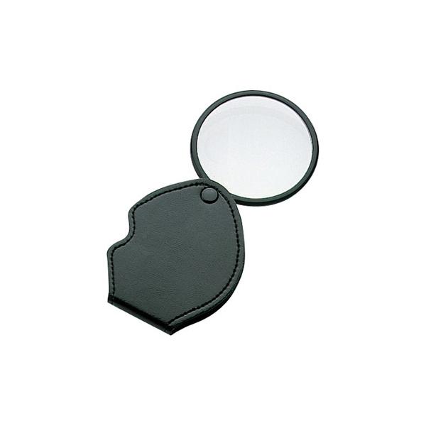 【特徴】プラスチックレンズ使用です。【用途】新聞、辞書等の細かい文字を見る時用ルーペ。【仕様】●本体サイズ：幅70mm×高さ86mm×奥行15mm。●重量：33g。●レンズ径：65mm。●レンズ倍率：2倍＆4倍(2重焦点レンズ)。【材質】●...