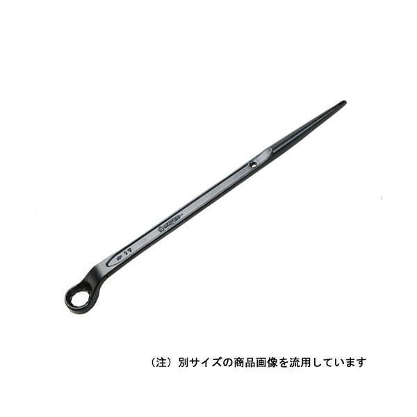 【特徴】首部は、隣接ボルトやアングル・リブを超える60度の角度をつけ、長首の仕上げです。カチオン電着塗装で、防錆効果が抜群です。柄部断面は、Iビーム構造の鍛造品で堅牢な商品です。土木・建築・橋梁・鉄塔関係の作業に最適です。しの部は、ボルトの...