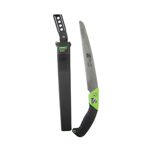 【特徴】ハードクロムメッキでサビ発生やヤニの付着を軽減します。竹挽きに最適な専用目立てです。ハンドルは丈夫なアルミダイカスト製です。収納ケース付きです。【用途】竹の剪定・切断作業。【仕様】●刃の仕様：衝撃焼入・ハードクロムメッキ。●サイズ：...