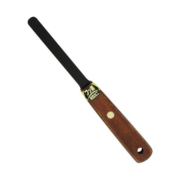 【特徴】特殊すき加工により、作業しやすいコシとしなりがあります。ステンレスブレードにフッ素樹脂加工を施してあるので、汚れが付きにくくお手入れが簡単です。【用途】コーキングヘラ。【仕様】●ヘラ幅：12mm。●ブレード：フッ素樹脂加工。【材質】...