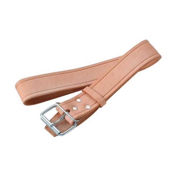 【特徴】革本来の持ち味と、抜群の耐久性を備えています。【用途】腰道具吊り下げ用、作業用ベルト。【仕様】●長さ：1100mm。●幅：42mm。【材質】●本体：牛本革。