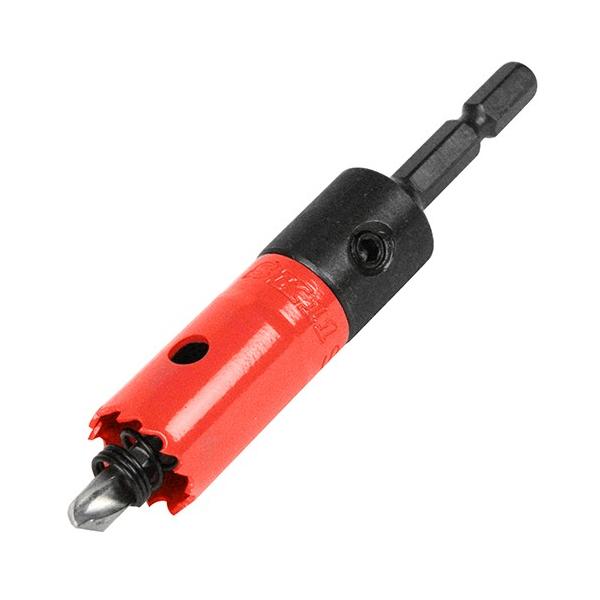 【特徴】ツバ無しタイプなので、貫通穴あけ作業でも使用可能です。刃先にはM42コバルトハイス鋼を採用し、切れ味、耐久性抜群です。不等ピッチ刃を採用することで、穴あけ時の振動を抑え効率よい穴あけ作業が可能です。薄刃0.8mm設計により切削抵抗が...