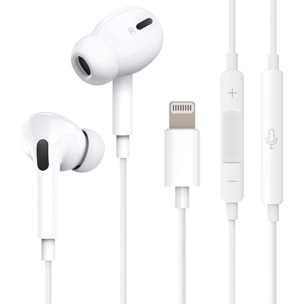 ?【Appleの正規ライセンス取得製品】本イヤホンはApple社が定めた性能基準を満たしたMFiライセンス商品です。Apple MFi認証を受けているイヤホンで、内蔵のアップル認定チップにより、Bluetooth接続と追加設定の必要がありま...