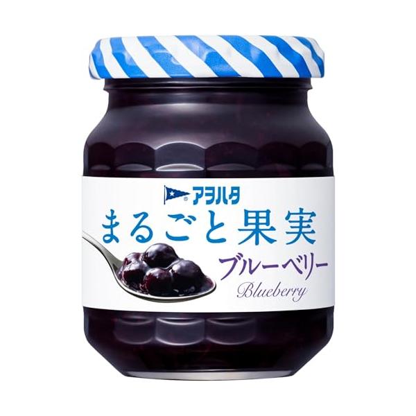 ブルーベリー（アメリカ産、カナダ産）、りんご清澄濃縮果汁、クランベリー果汁、レモン果汁／ゲル化剤（ペクチン）りんご大さじ約１杯（２０ｇ）当たり ；エネルギー25Kcal,たんぱく質0.1g,脂質0g,炭水化物6.2g,食塩相当量0.003g
