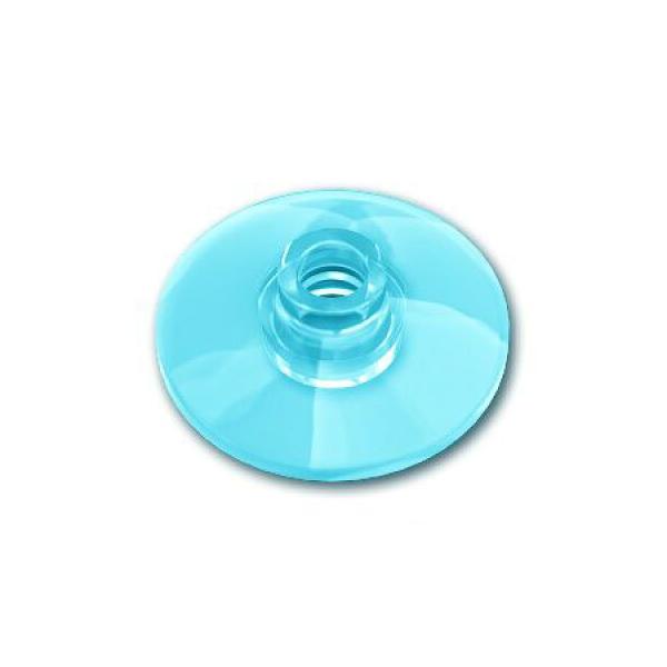 ●レゴ パーツ - ディッシュ●商品名：ディッシュ 2 x 2 - 16mm●色：[Tr,Lt Blue / トランスライトブルー]●エレメント ID：4215339/4581214/6245307●デザイン ID：30063/35395