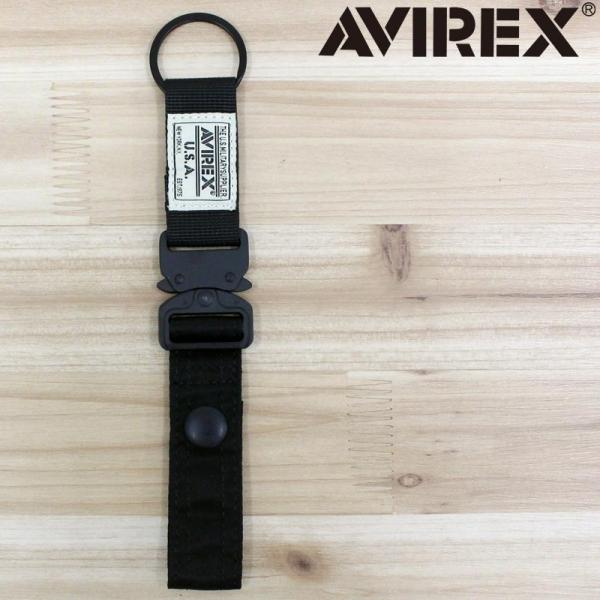 FLIGHT NYLON 'KEY HOLDER' / キーホルダー / AVIREX / アヴィレックスAVIREXのMA-1と同じ生地を使用したナイロンバッグシリーズMA-1をモチーフにしたキーホルダー表面をナイロン生地にすることでMA...