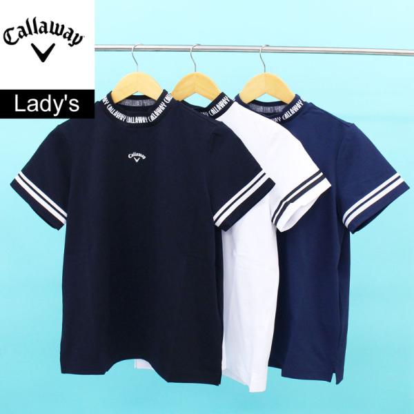 ゴルフウェアブランドCallaway（キャロウェイ）アメリカのゴルフウェアブランド。 日本では、2002年に米国キャロウェイゴルフ社より日本におけるウェアライセンスを獲得し、アパレル事業が発足。首ロゴリブデザインのレディースモックネックシャ...