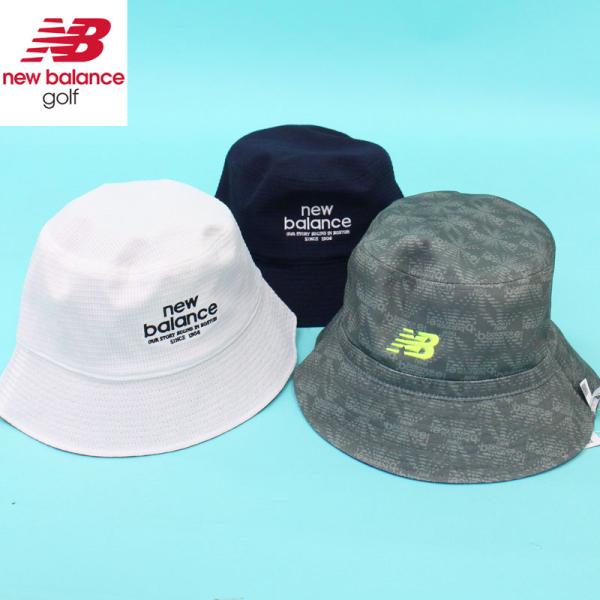 ゴルフウェアブランドNew Balance GOLF（ニューバランスゴルフ）グローバル・アスレチックブランドの優位性を活かした機能性と着心地に優れたゴルフウェアを展開。シアサッカー×総柄のリバーシブル仕様ゴルフバケットハット。スピンドルアジ...