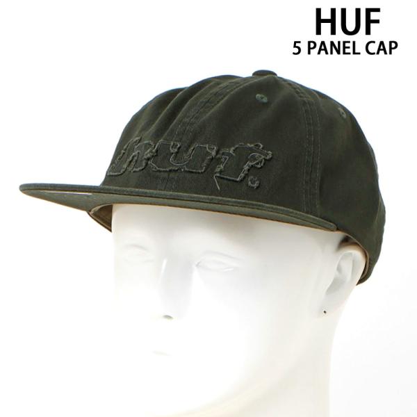 「DISTRESSED LOGO 5 PANEL HAT　HT00820」ストリートの永遠の定番とも言える5パネルタイプキャップ。バイザーはフラットでフロントクラウンにダメージ加工ロゴラベル。通気性を高める刺繍アイレット。被る人を選ばず丁度...