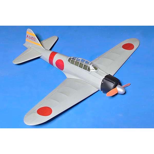 南河内模型航空機（51012）　1/24 零式艦上戦闘機21型 生地完成機かつてエアリカ(南河内模型航空機の最初の屋号)から発売し、非常にご好評頂いた超小型スケール機を生地完成にて復刻！本機は初飛行1998年と四半世紀の歴史があるので25周...