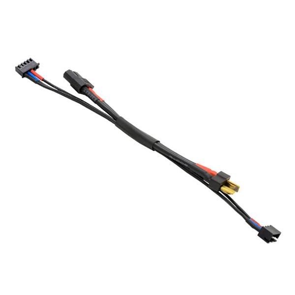 Hitec HMJ462(S) XT60⇒ディーンズコネクター 充電ケーブルバランスコード一体型（ショートケーブル）(ハイテック製品）