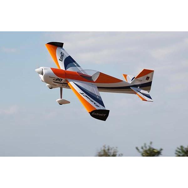 V-pro エクストラクト 20cc (17079)フィルム貼り完成機　ガソリンエンジン機 メーカー:OK模型・ 飛行の難易度：中・上級者向け・ 機体の完成状態：フイルム貼完成・ 搭載可能なパワーユニット：ガソリンエンジン/グローエンジン機...