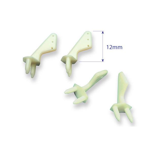 超小型機用のプラスチック製コントロールホーンです。