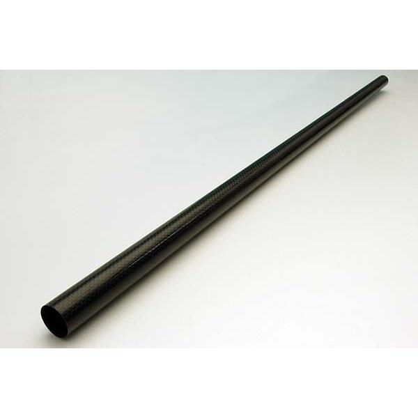 カーボン製テーパーパイプ、グライダーの胴体などに最適。外径11mm〜23mmのテーパー、長さ730mm